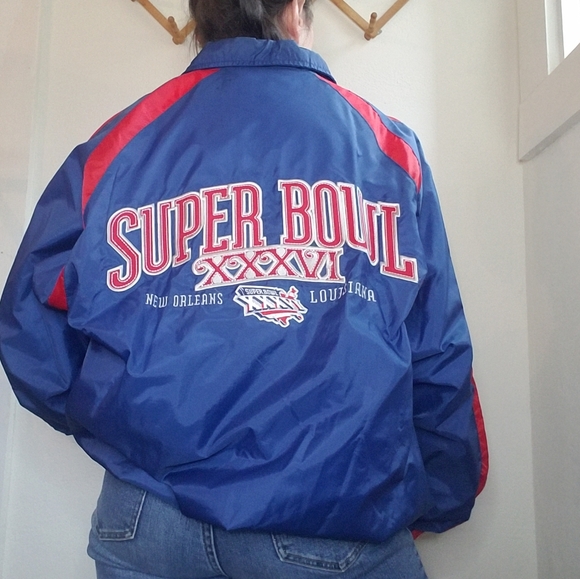 Reebok | Jackets & Coats | Nfl Official Super Bowl Xxxvi New ...